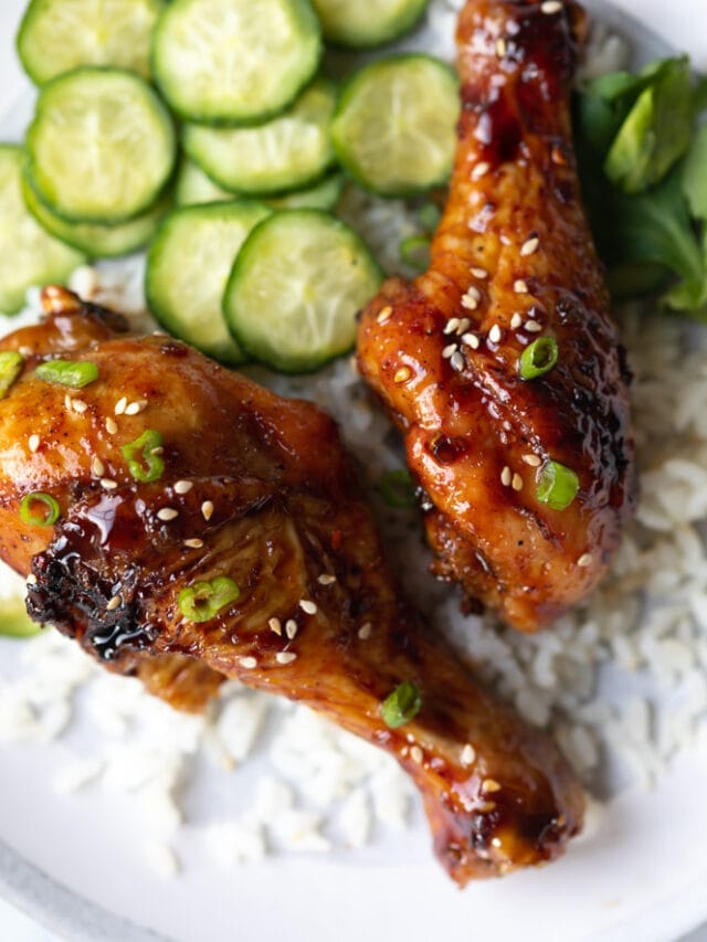 Baked Chicken Legs - Whisk It Real Gud