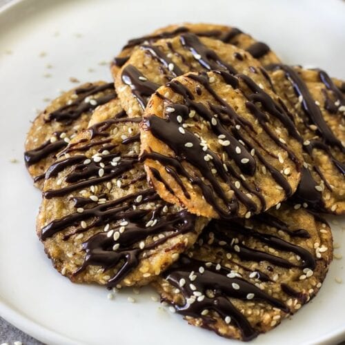 Benne Seed Cookie Wafers (Sesame Cookies) Whisk it Real Gud