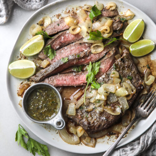 Bistec de Palomilla (Palomilla Steak) - Whisk it Real Gud