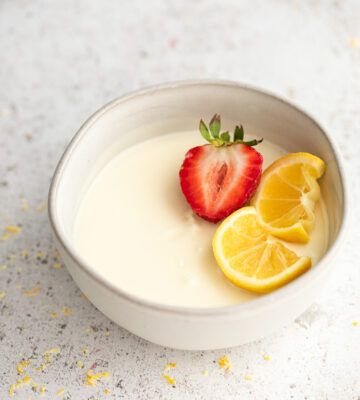 Irresistible Creamy Luscious 3 Ingredient Lemon Posset (No Bake )