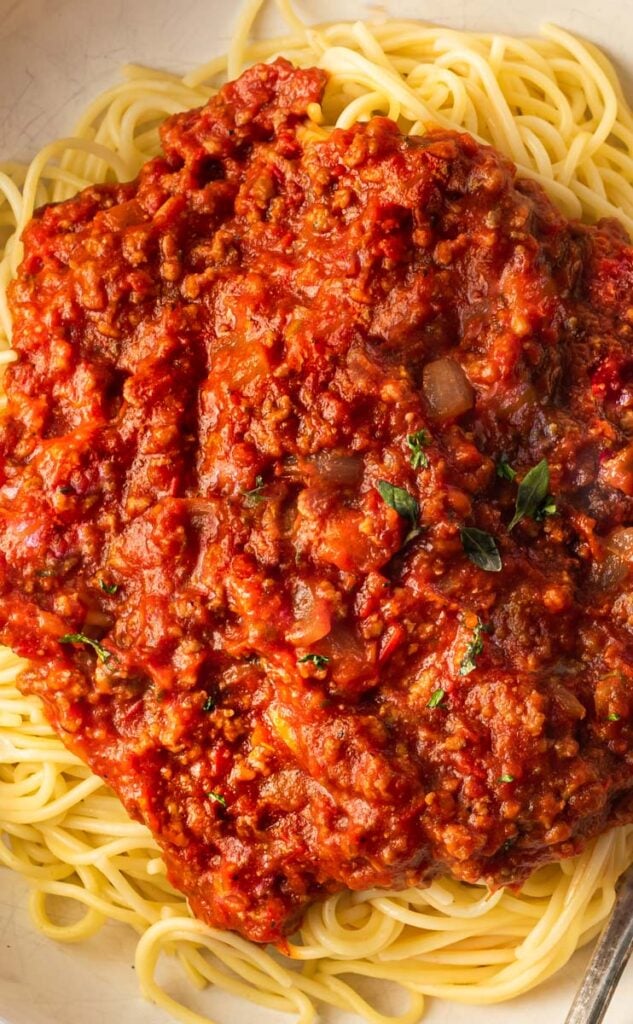 The Best Homemade Meat Sauce